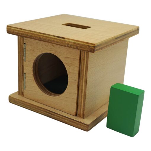 Infant Imbucare Box With Rectangular Prism – Montessori Materials ...