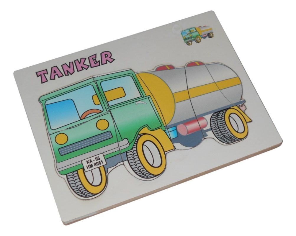 Puzzle: Tanker – Montessori Materials, Learning Toys and Furniture India