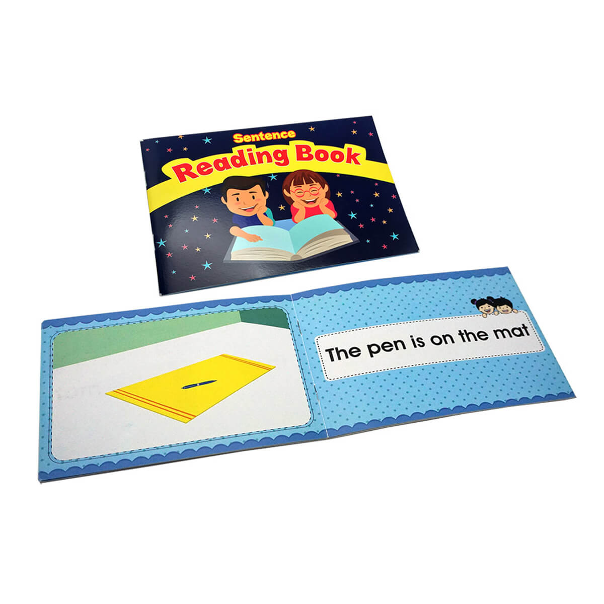 Simple Sentence Reading Book Montessori Materials Learning Toys And Simple Sentence Reading Book Montessori Materials Learning Toys And
