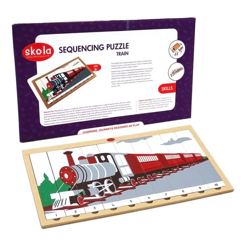 Sequencing Puzzle Train – Montessori Materials, Learning Toys and ...